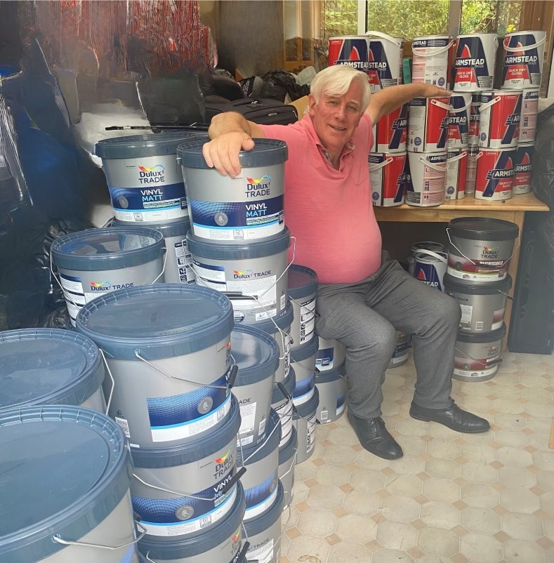 Paint, paint, paint - and a tower | Kairos Community Trust